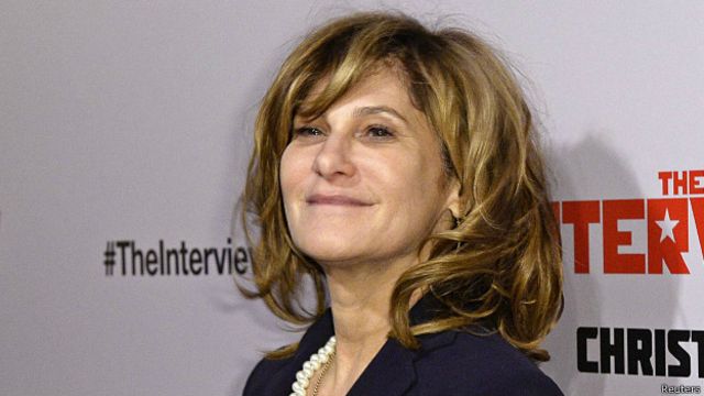 Amy Pascal renuncia a su cargo de copresidenta de Sony Pictures - BBC ...