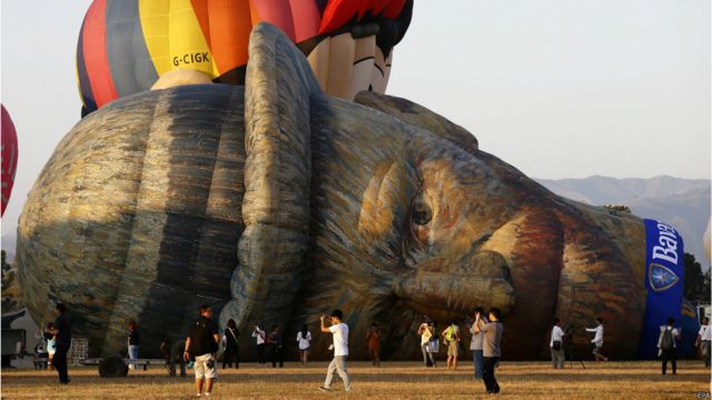 Balon udara dari berbagai penjuru dunia - BBC News Indonesia