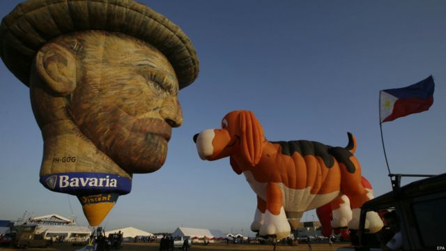 Balon udara dari berbagai penjuru dunia - BBC News Indonesia