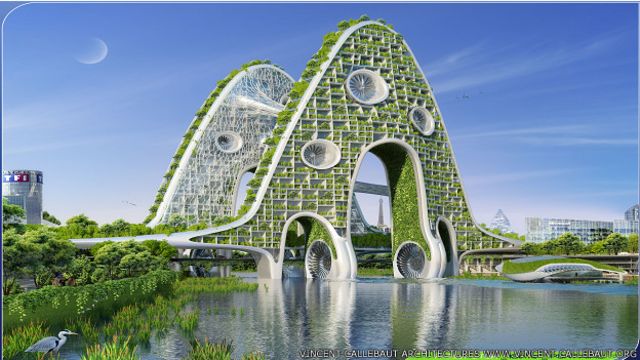La espectacular arquitectura del París de 2050 - BBC News Mundo