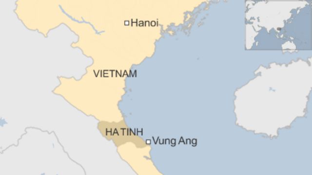 Sập giàn giáo ở Vũng Áng, 13 người chết - BBC News Tiếng Việt