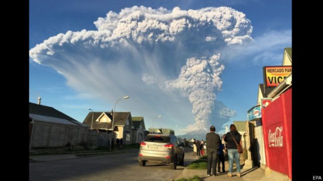 Las imágenes más impactantes de la erupción del volcán Calbuco en Chile ...