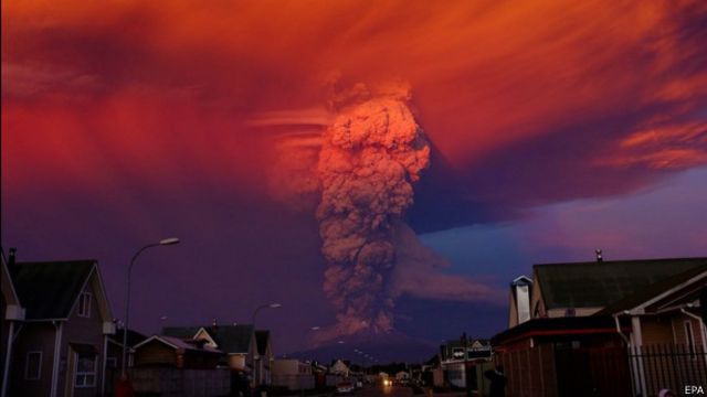 Las imágenes más impactantes de la erupción del volcán Calbuco en Chile ...