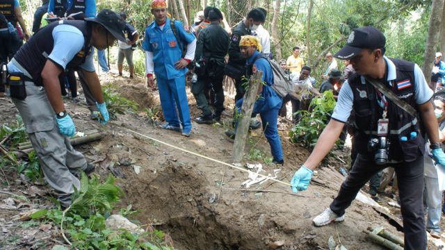 Temuan mayat di 'kamp perdagangan manusia' di Thailand - BBC News Indonesia