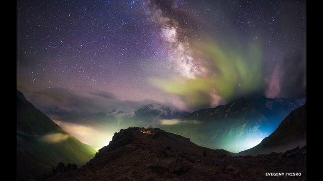 Imagens capturam beleza do céu noturno - BBC News Brasil
