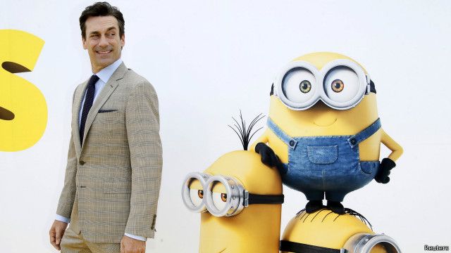 فيلم "Minions" يتصدر إيرادات شباك التذاكر في بريطانيا - BBC News عربي