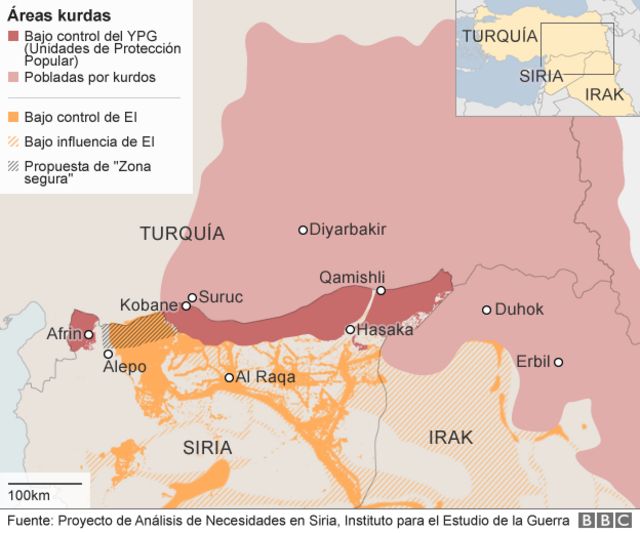 Por qué Turquía también bombardea a los kurdos, enemigos de Estado ...