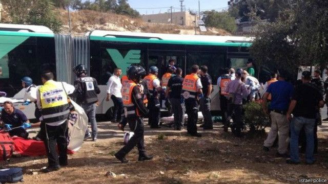 مقتل ثلاثة إسرائيليين طعناً في القدس وفلسطيني في مواجهات بالضفة Bbc