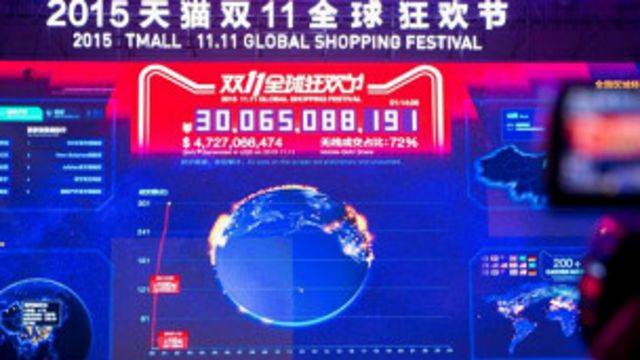 Estratosféricas ventas para Alibaba en el evento de compras en línea ...