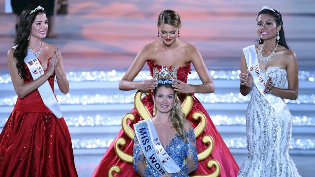 Maria Harfanti raih juara tiga di ajang Miss World 2015 - BBC News ...