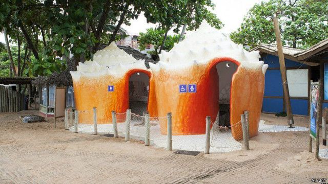 Kwa Picha: Baadhi ya vyoo bora zaidi duniani - BBC News Swahili