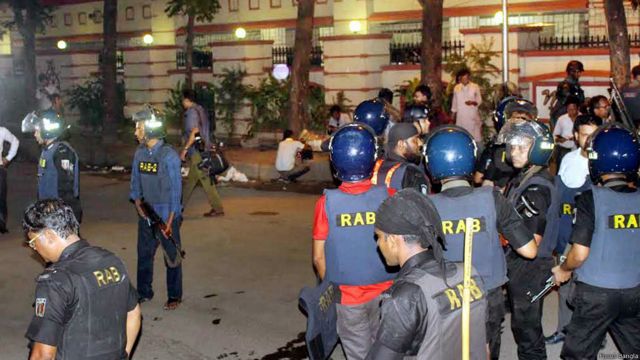 গুলশানের হামলাস্থল: ছবিতে - BBC News বাংলা