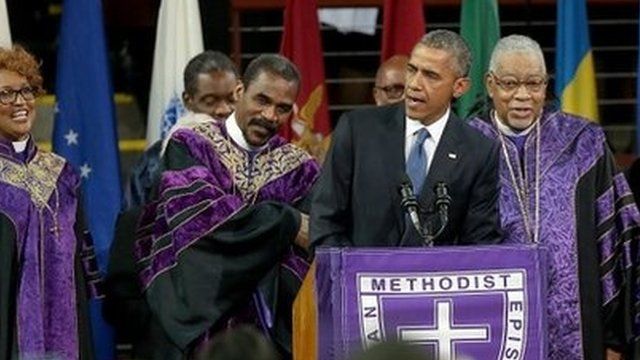 When the US president travels, the world stands still - BBC News