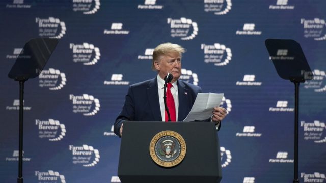 Davos: Trump amewashutumu wanamazingira aliowaita "manabii wa kutabiri ...