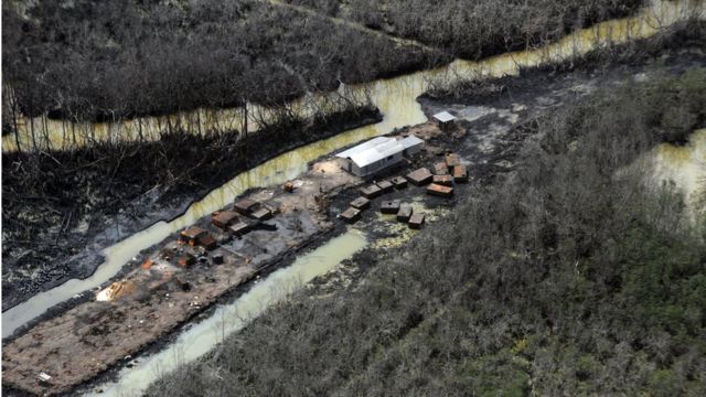 Nigeria: Ogoni people don react to report against Shell - BBC News Pidgin