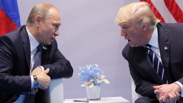 As Akan Tetap Berlakukan Sanksi Atas Rusia Tegas Presiden Trump Bbc