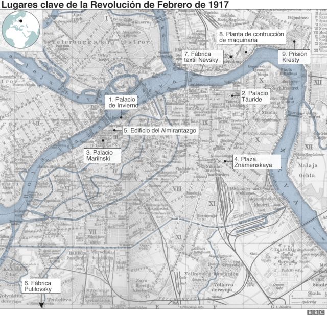 Los momentos clave del día en el que se selló la Revolución Rusa - BBC ...