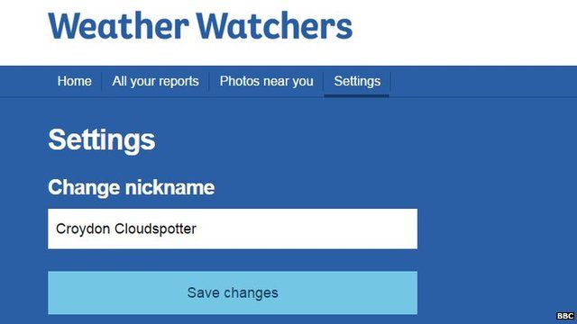 Getting the most from Weather Watchers - BBC Weather