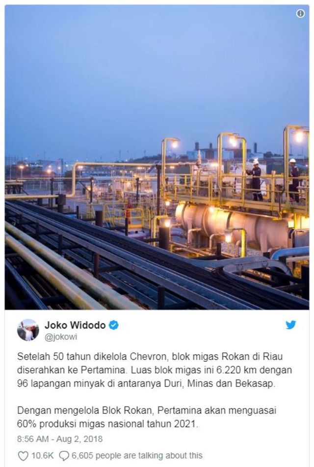 Blok Rokan: Dari isu nasionalisasi hingga 'beban berat' Pertamina - BBC ...