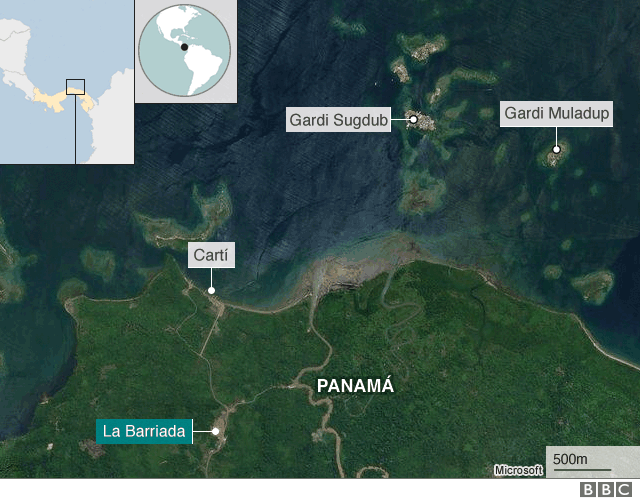 El plan de fuga de los indígenas guna para escapar de sus islas ...