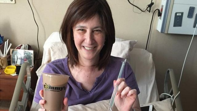 Son isteği olan buzlu içecek, 600 kilometre uzaktan ulaştırıldı - BBC ...