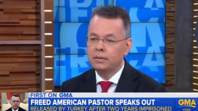 Pastör Andrew Brunson ABD medyasına konuştu: 8 kişilik koğuşta 20 kişi ...
