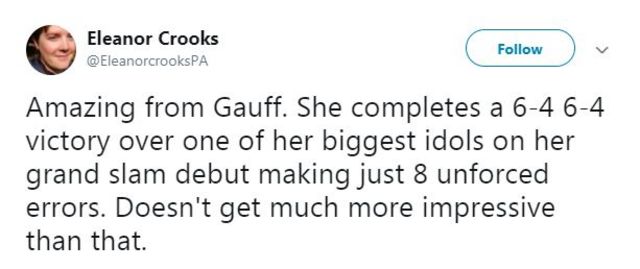 या 15 वर्षांच्या मुलीने हरवलं व्हिनस विल्यम्सला - BBC News मराठी