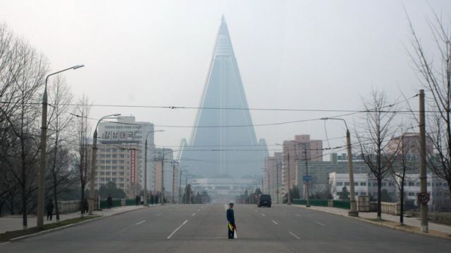 Ryugyong, el extraño hotel fantasma de Corea del Norte calificado como ...