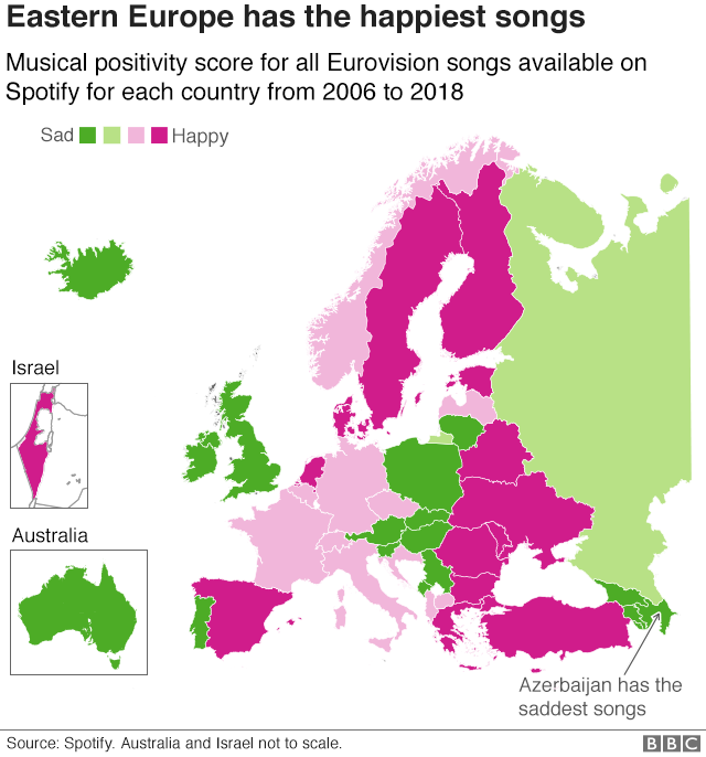 Do the saddest songs win Eurovision? - BBC News