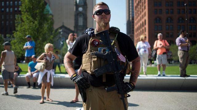 Quem são os 165 grupos paramilitares que atuam nos Estados Unidos - BBC ...