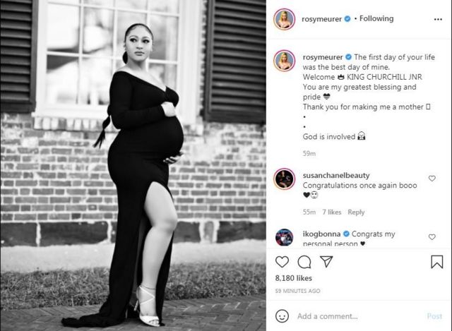 Rosy Meurer: How pipo dey react to Tonto Dike ex-husband Olakunle ...