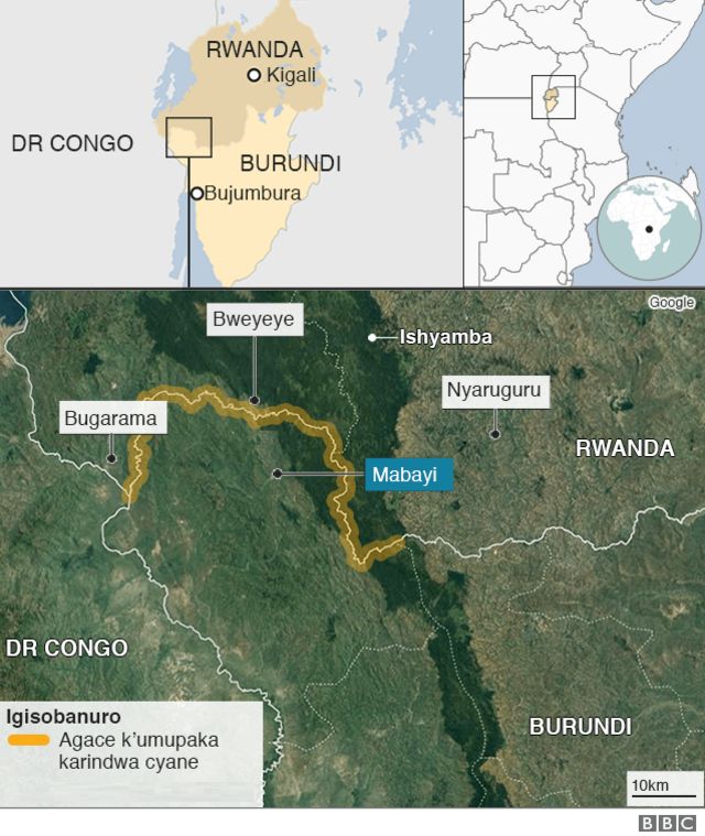 Rwanda: Inyeshyamba za FLN 'zateye' i Bweyeye muri Rusizi - BBC News Gahuza