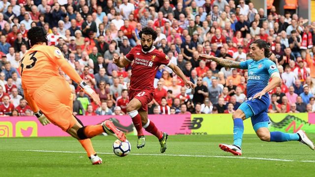 Liverpool ta lallasa Arsenal da ci 4-0 - BBC News Hausa