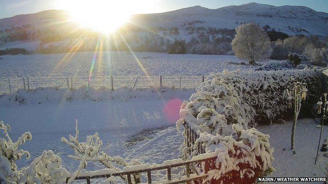 Gallery: Highland snow - BBC Weather