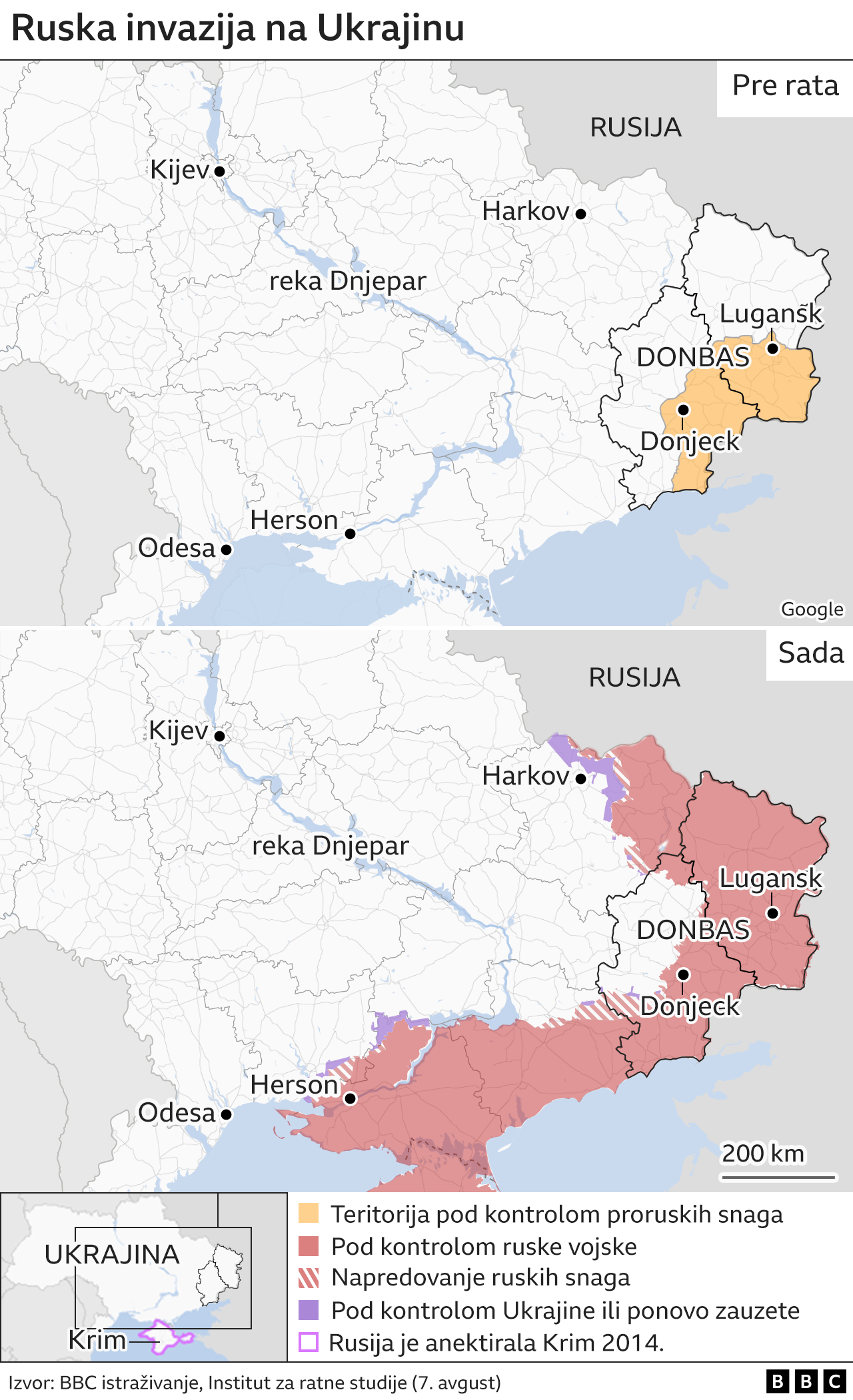 Ukrajina i Rusija: Kada i kako ruska vojska može da započne dalju ...