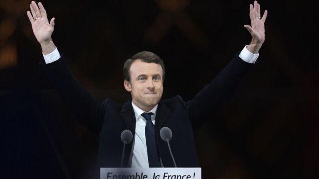 El centrista Emmanuel Macron gana las elecciones en Francia y se ...
