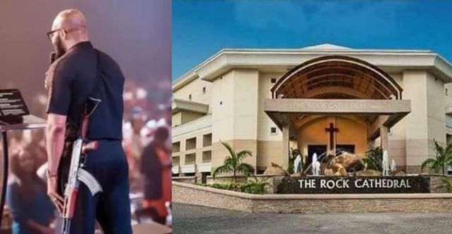 A nwụchiela ụkọchukwu'House on the Rock' maka ji egbe AK-47 mee nkuzi ...
