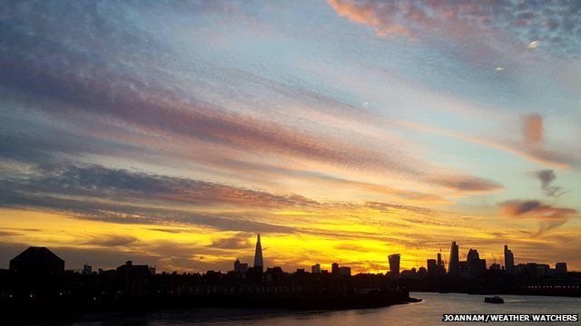 Gallery: First sunsets of British Summer Time - BBC Weather