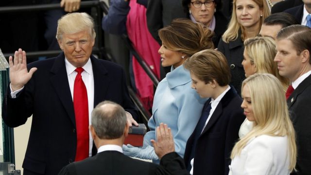 'Amerika Serikat akan menjadi yang pertama', tegas Donald Trump - BBC ...