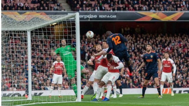 Arsenal vs Valencia: Arsenal gbẹ̀san fún Liverpool, Tottenham - BBC ...