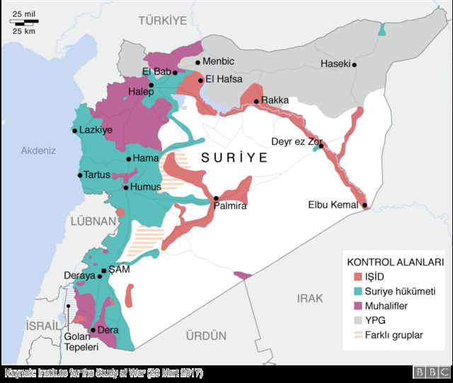 Suriye'nin en büyük üçüncü kenti Humus'ta tahliye operasyonu - BBC News ...