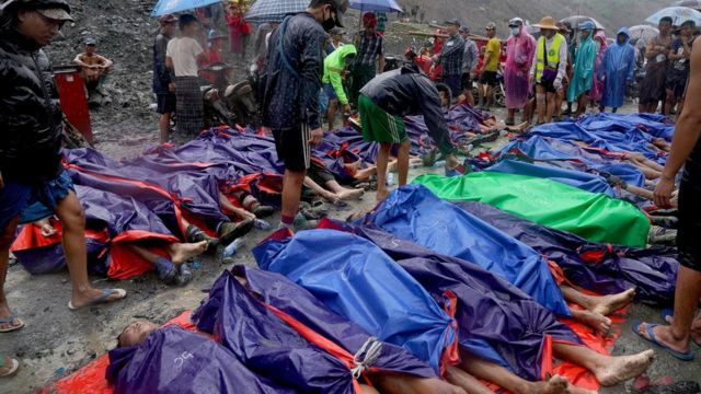 Longsor 'seperti tsunami' melanda tambang giok di Myanmar, lebih dari ...