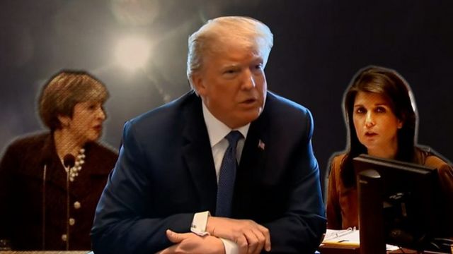 सीरिया पर हमले के लिए तैयार रहे रूस, मिसाइलें आ रही हैं: ट्रंप - BBC ...