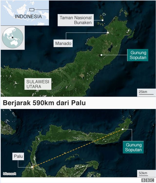 Gunung Soputan di Sulawesi Utara meletus: aliran lahar terus mengancam ...