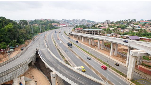 Pokuase interchange 2016: Inauguration of four tier Pokuase Interchange ...
