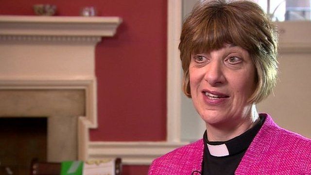 Rachel Treweek begins role as Bishop of Gloucester - BBC News