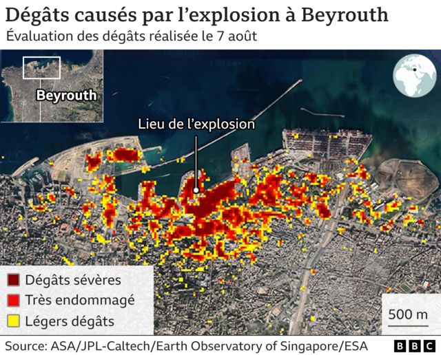 Anniversaire de l'explosion de Beyrouth : Les familles réclament ...