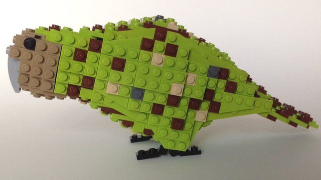 'Lego birdman' Thomas Poulsom creates flamingo for Slimbridge show ...