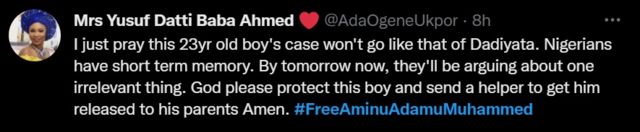 Aminu Adamu Muhammed: Parents of student wey security pipo allegedly pick up dey beg for im ...