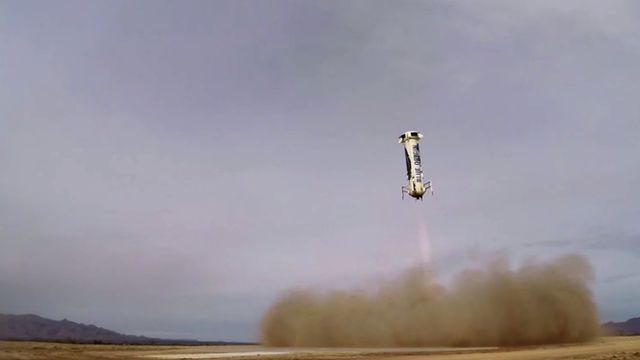 New Shepard: Bezos claims success on second spaceship flight - BBC News